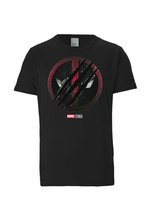 LOGOSHIRT MARVEL - DEADPOOL & WOLVERINE - T-Shirt print - schwarz - Zalando.de