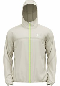 ODLO X-ALP - Waterproof jacket - silver cloud sharp green/silver ...