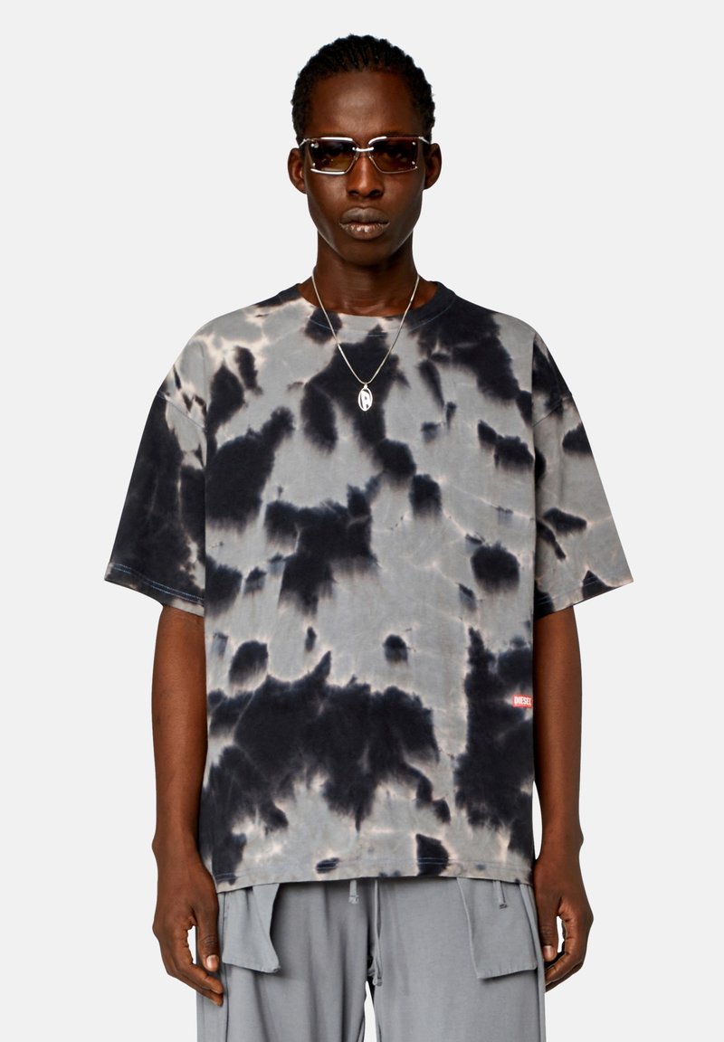 Diesel BOXT N15 - Print T-shirt - black grey/black - Zalando