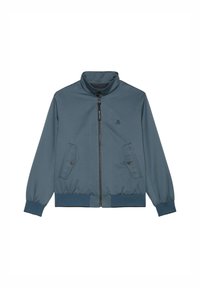 Marc O'Polo ESSENTIAL HARRINGTON - Bomber Jacket - moon stone/blue ...