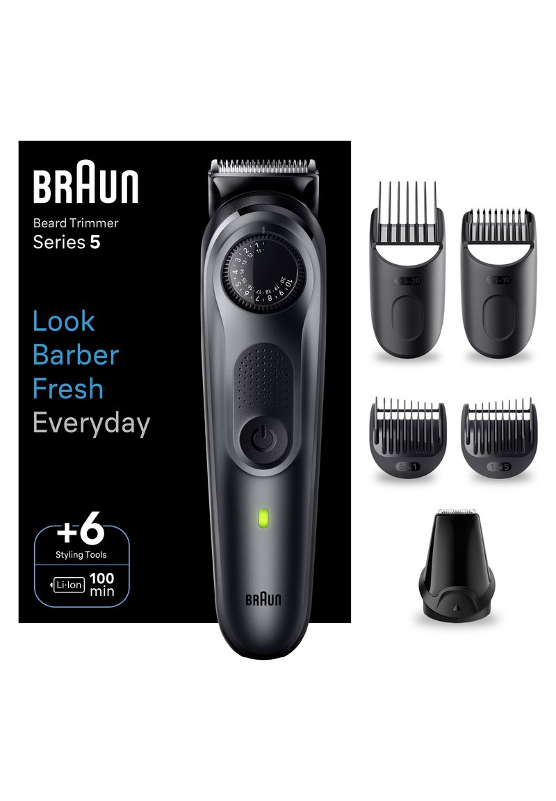 Braun BRAUN BARTTRIMMER - BT5450 - SLATE GREY - Electric razor - slate ...