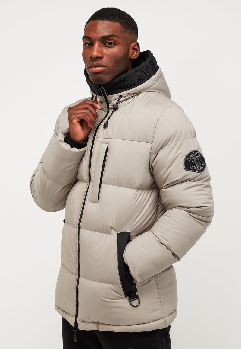 Alessandro Zavetti LEOTI PUFFER JACKET - Žieminė striukė - asphalt ...