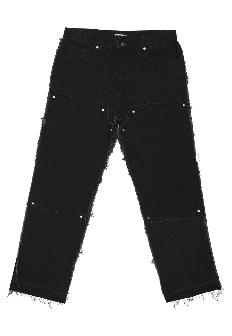 2Y Studios Flared jeans - washed black/sort - Zalando.dk