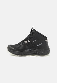 HI-TEC FUSE TRAIL MID WP - Hikingschuh - black/charcoal/cool grey/schwarz - Zalando