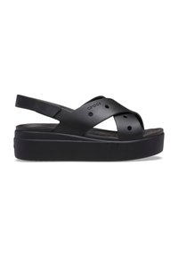 Crocs - Sandały na platformie/czarny - Zalando.pl