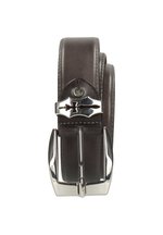 Melvin & Hamilton LARRY 14 DICE DRY HAY SHADE WOOD SWORD BUCKLE - Belt - gris/grey - Zalando