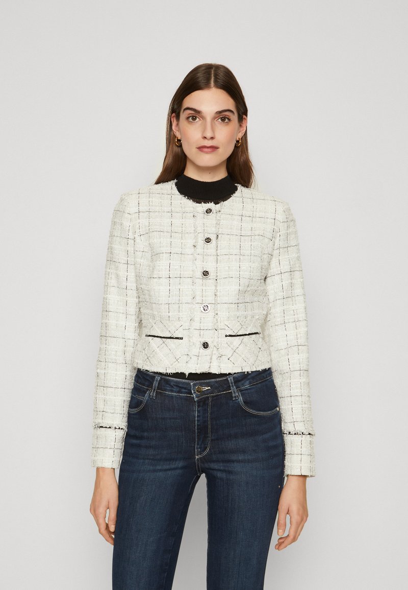 Guess SOFIA - Blazer - white/black - Zalando.co.uk