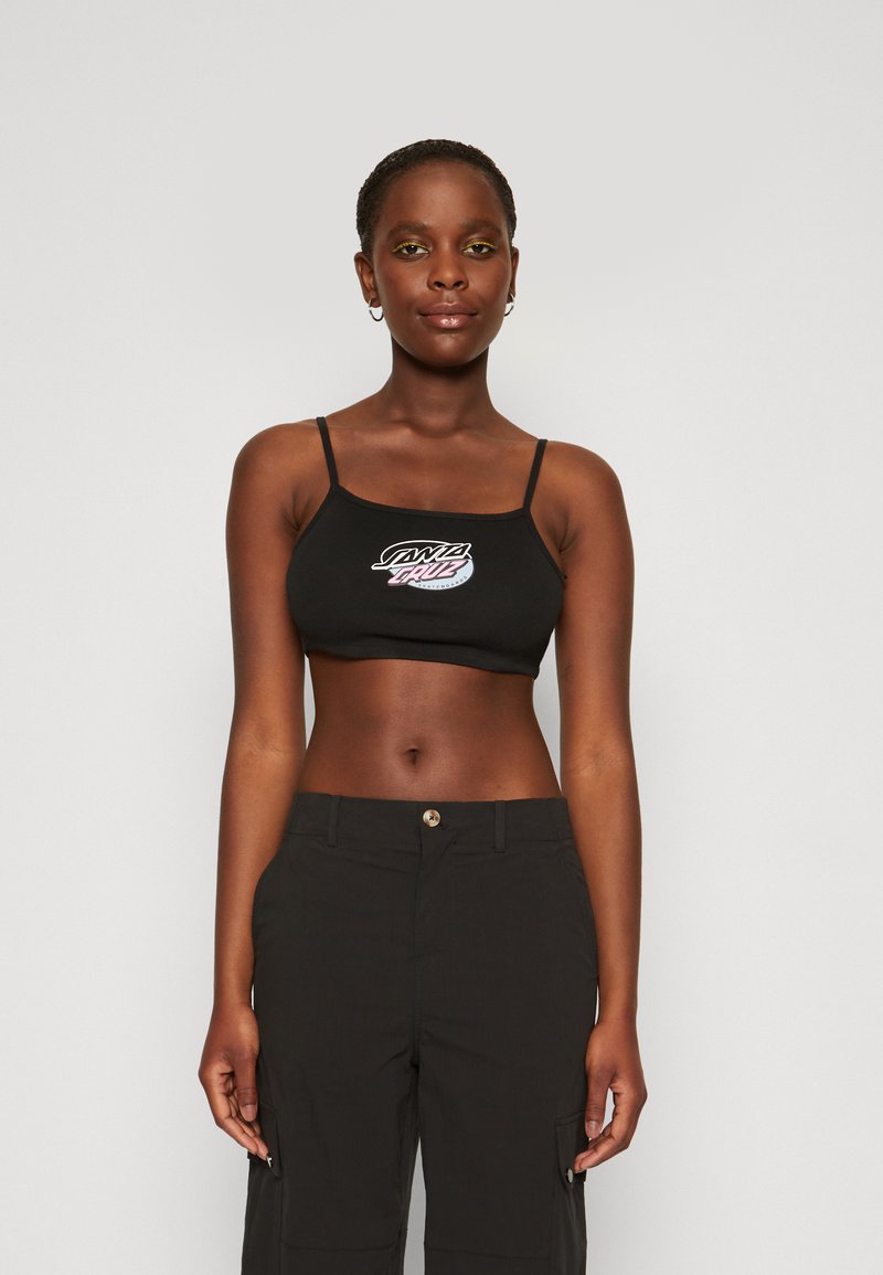 Santa Cruz OVAL SPLICE - Topper - black/svart - Zalando.no