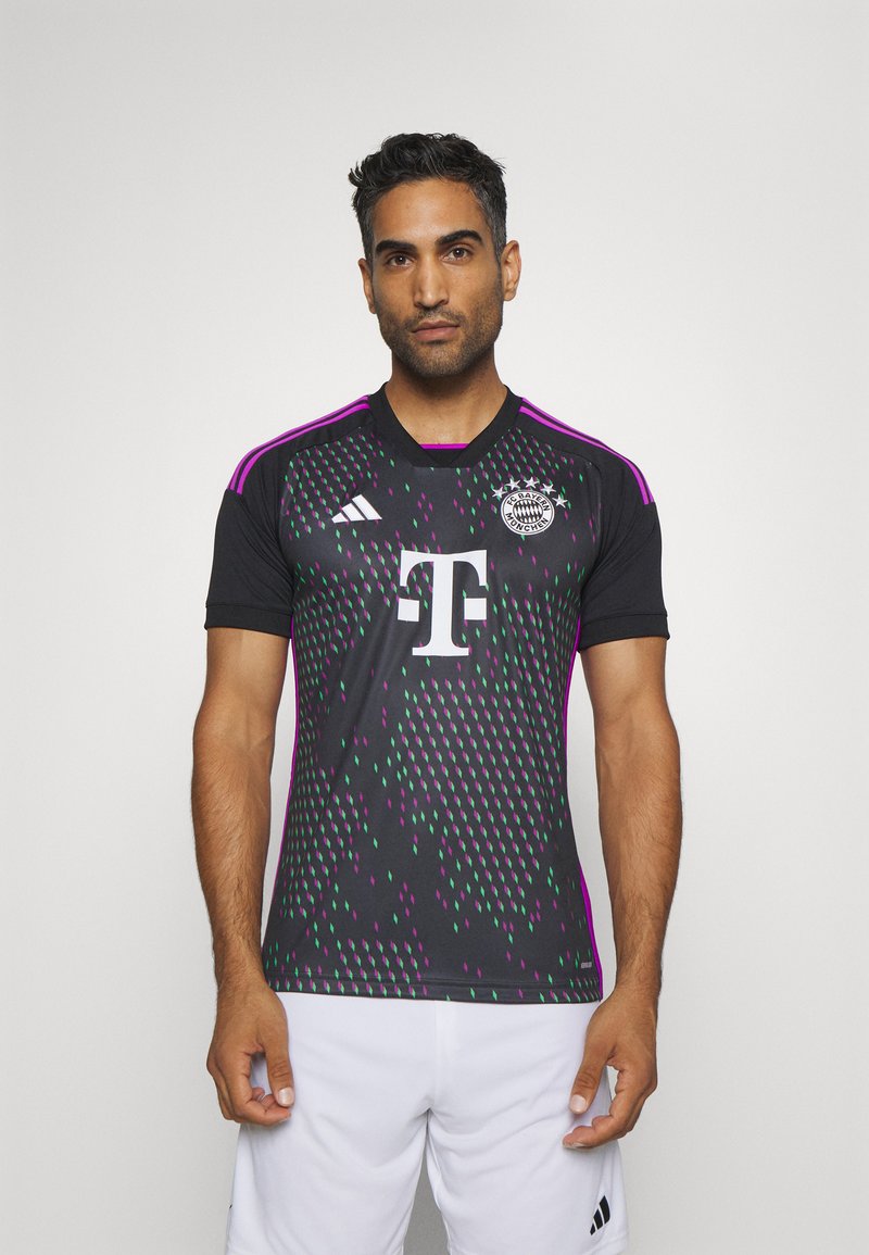 adidas Performance BAYERN MÜNCHEN AWAY - Football shirt - black ...