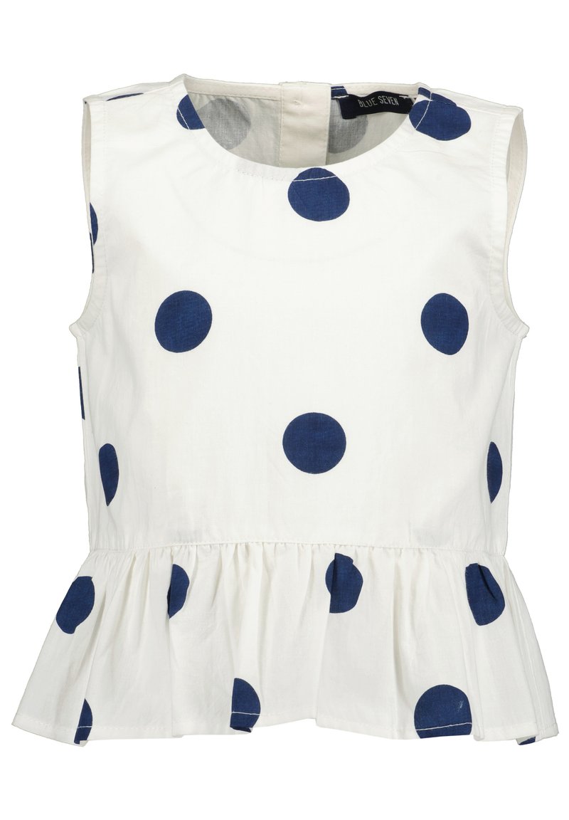 Blue Seven BASICS - Bluse - white/blå - Zalando.dk