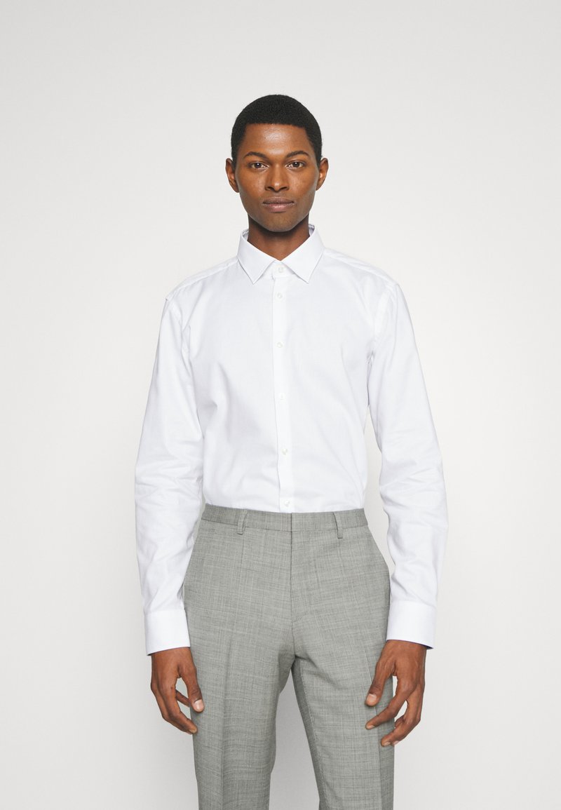 HUGO KOEY - Formal shirt - open white/white - Zalando.de