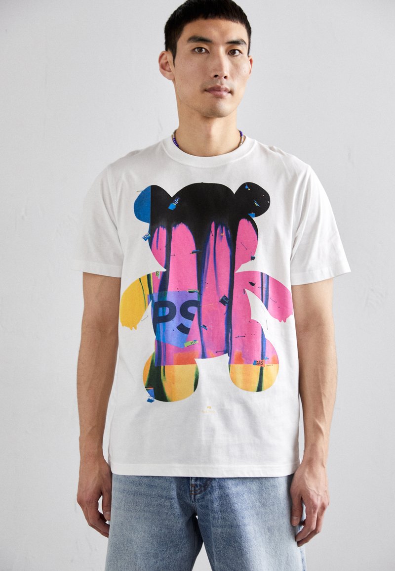 PS Paul Smith MENS TEDDY - T-shirts print - whites/hvid - Zalando.dk
