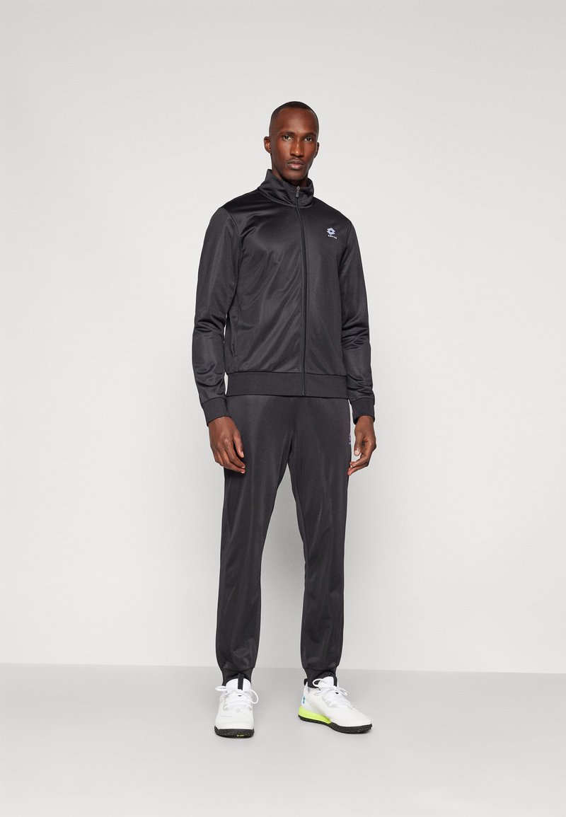Lotto TRAINING TRACKSUIT SET - Tuta - caviar/nero - Zalando.it