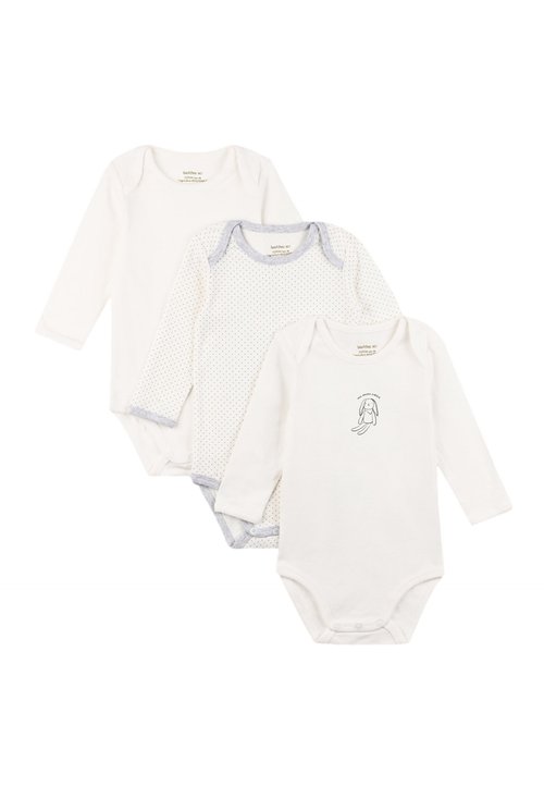 Monoprix 3-PACK - Body - blanc - ZALANDO.FR