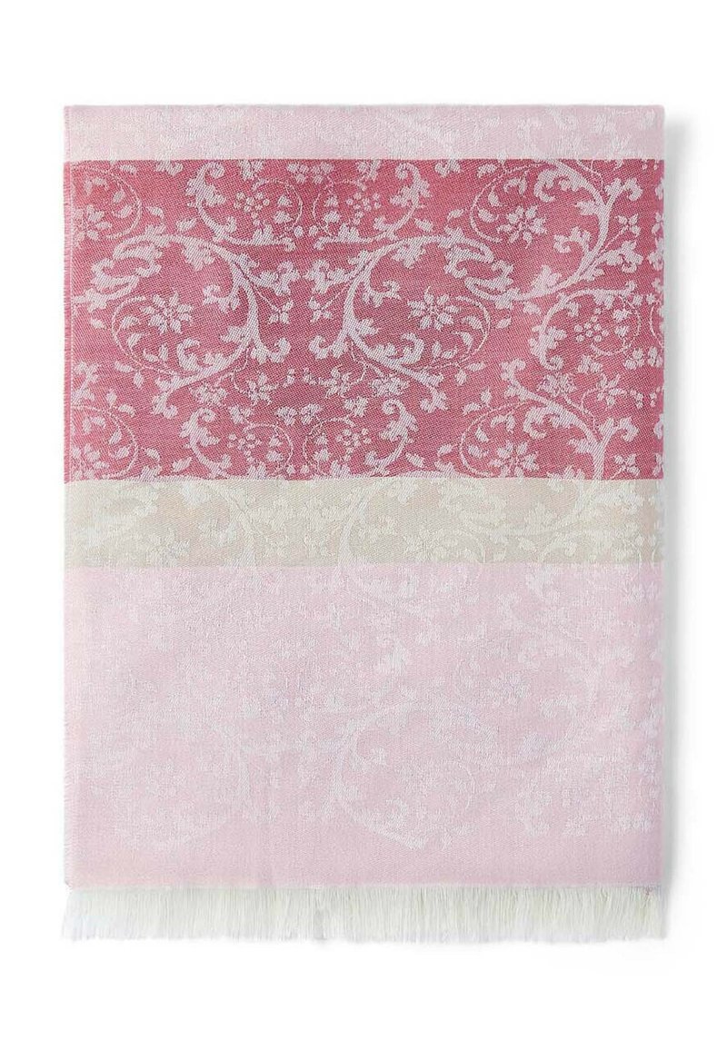 Draeger ETOLE JACQUARD MOTIF - Écharpe - rose - ZALANDO.FR