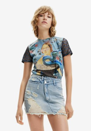 Desigual Camiseta estampada - multicolor - Zalando.es