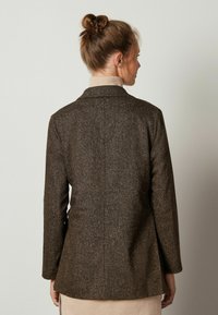 Falconeri DOUBLE-BREASTED - Manteau court - rhum/cognac - ZALANDO.FR
