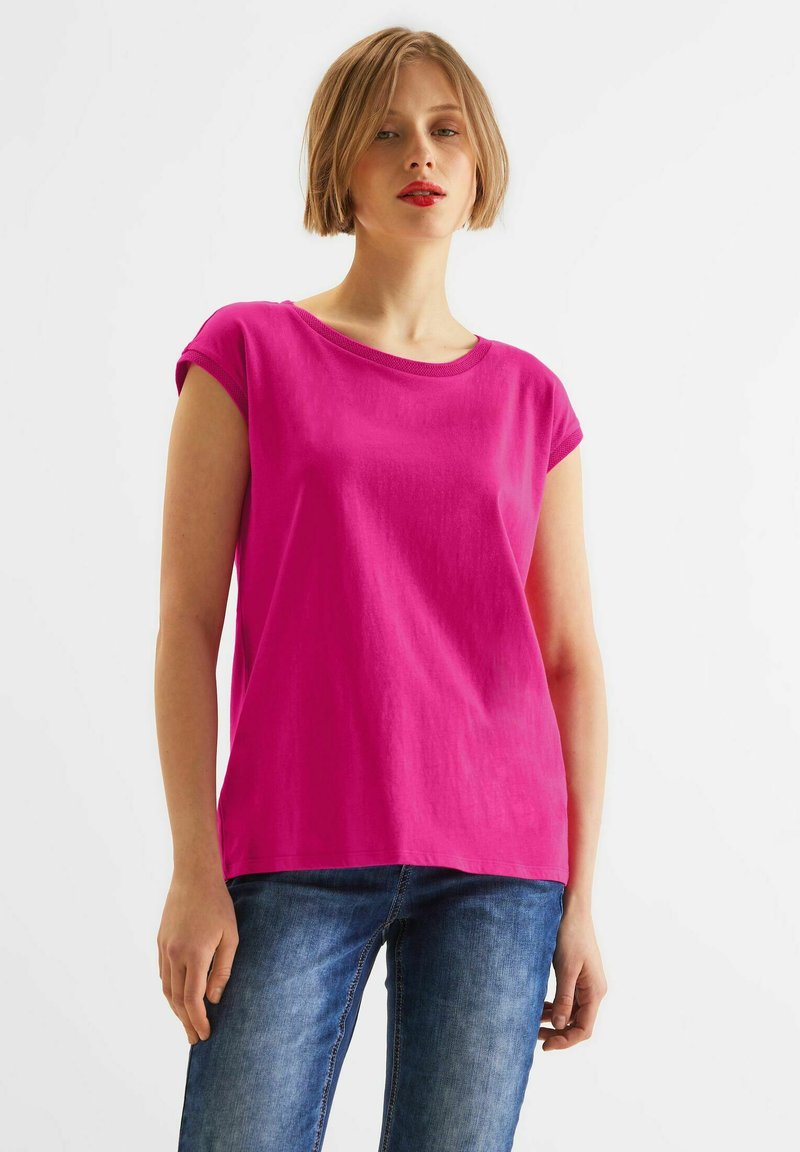 Street One DETAIL - T-Shirt basic - pink - Zalando.de