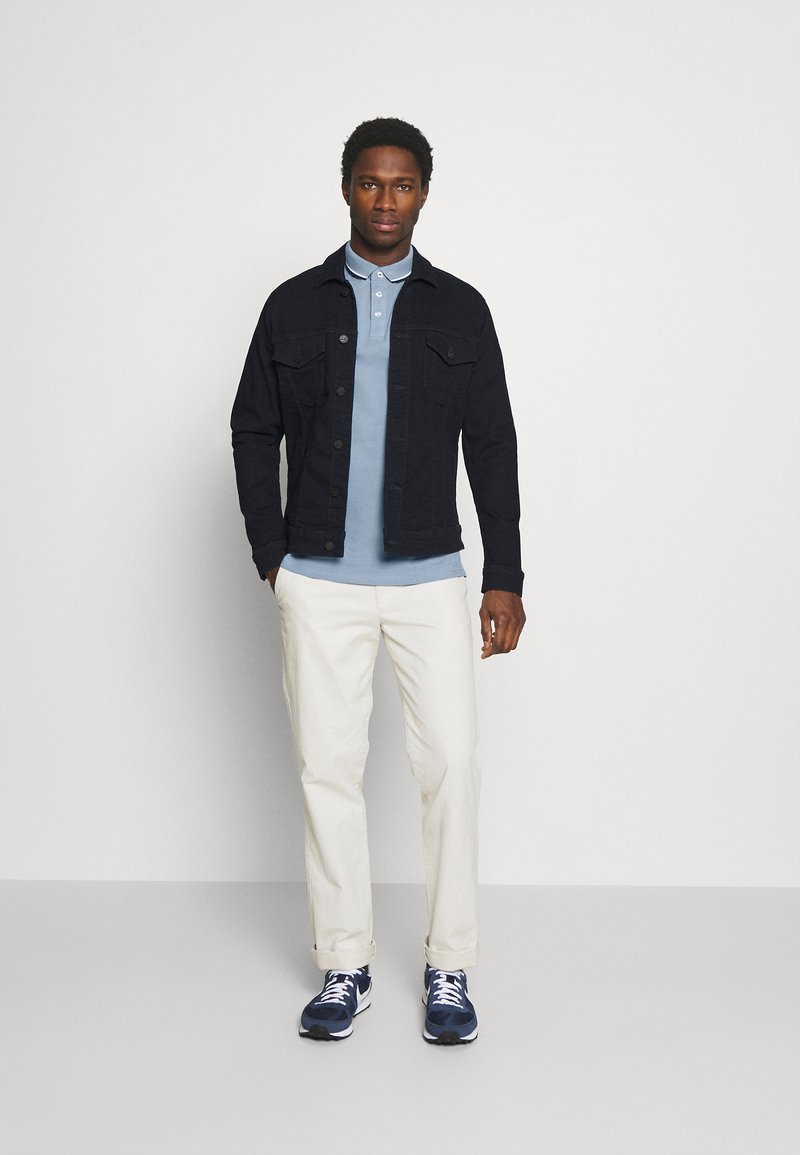 Pier One Polo shirt - light blue - Zalando