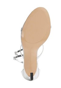 Mango CALA - High Heel Sandalette - silver-coloured/silberfarben ...