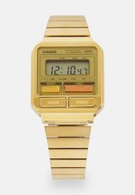 Casio FRONT BUTTON SERIES UNISEX - Digital watch - gold-coloured ...