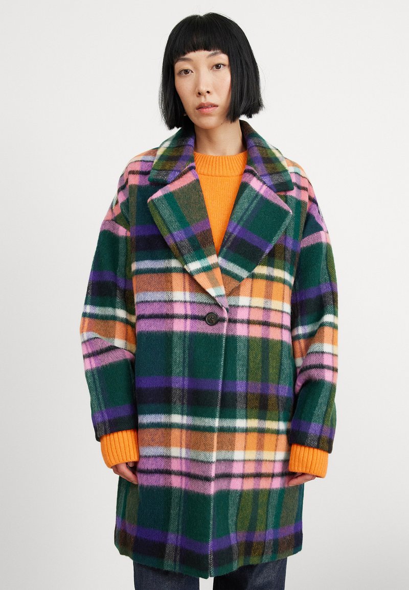 GANT COCOON COAT - Klassischer Mantel - multi-coloured/mehrfarbig ...