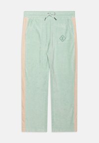 Juicy Couture TOWELLING WIDE LEG - Tracksuit bottoms - surf spray/light ...