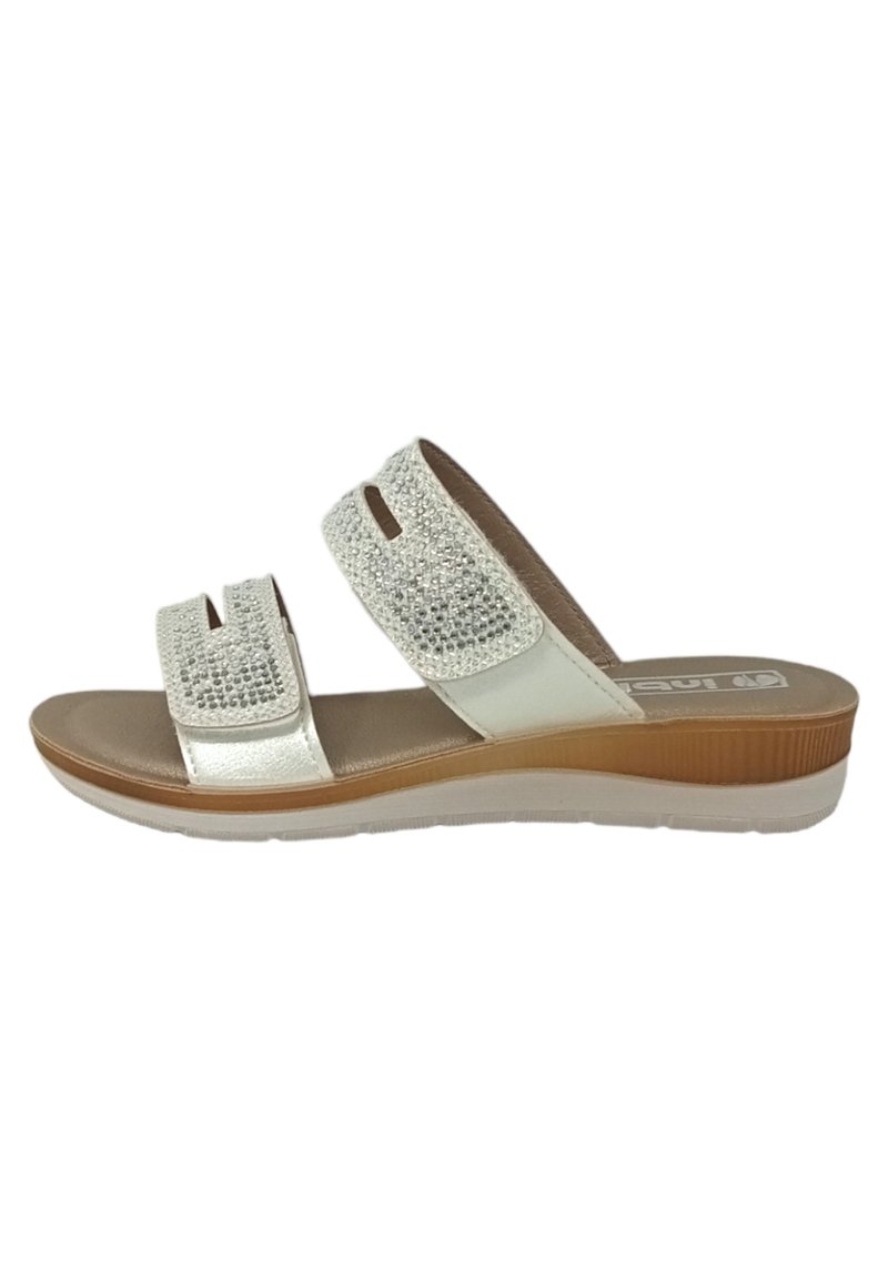 Inblu CIABATTE - Pantolette flach - white/weiß - Zalando.de