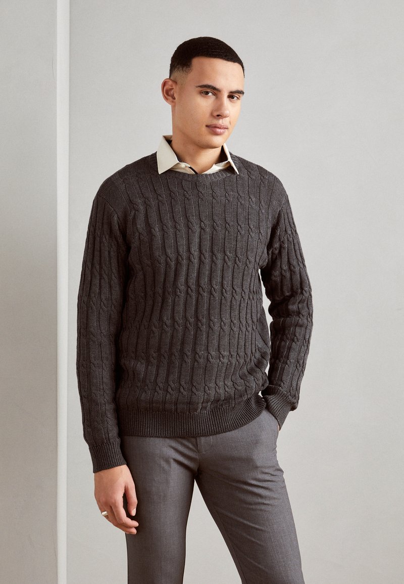 INDICODE JEANS Jumper - anthrazit/anthracite - Zalando.ie