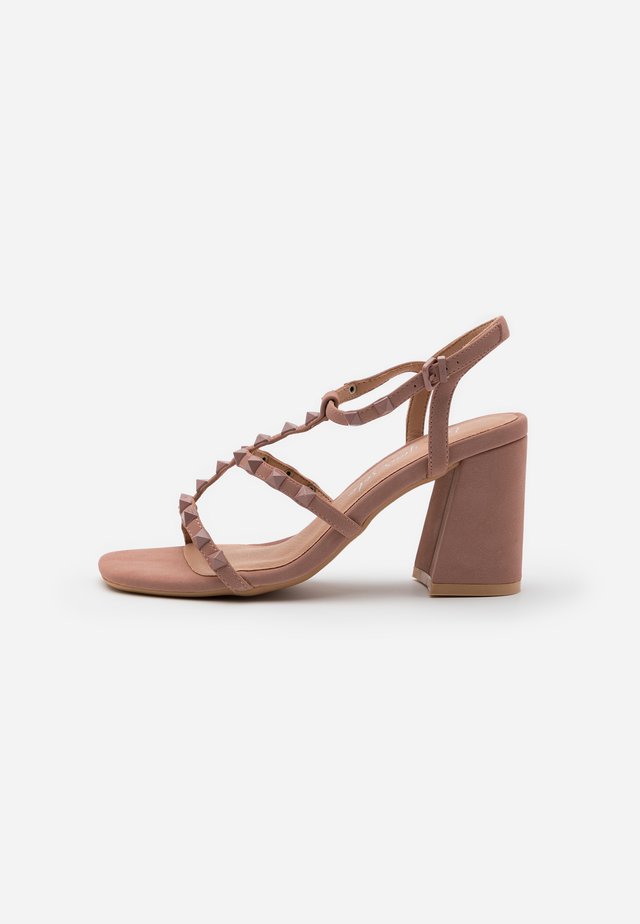 Sandalias de tacón Rosa | Comprar entre la colección de Zalando