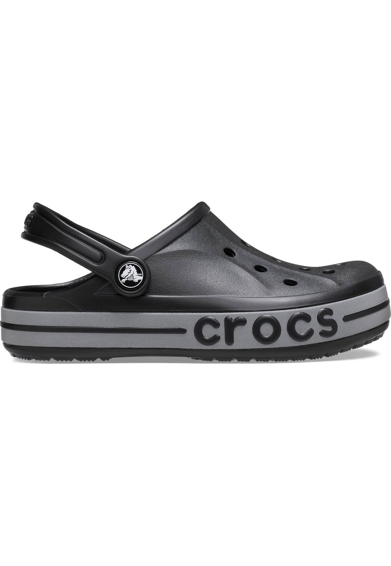 Crocs TODDLER BAYABAND REFLECTIVE BAND - Chanclas de baño - black/negro ...