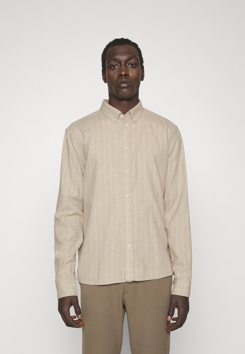 Les Deux DESERT REG SHIRT - Shirt - dark sand/beige - Zalando