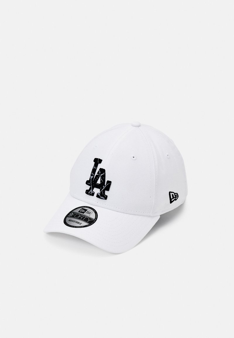 New Era MARBLE INFILL 9FORTY UNISEX - Cap - white/black/white - Zalando.ie