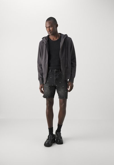 Ksubi ZINE KASH ZIP THRU HOODIE - Sweatjacke - black/schwarz - Zalando.at