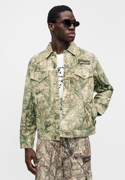 Billionaire Boys Club DIAMONDS DOLLARS TREE CAMO TRUCKER JACKET ...