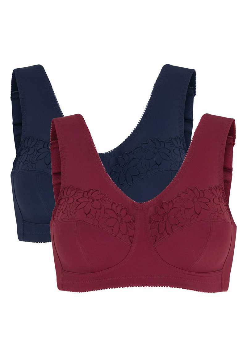 Cellbes of Sweden 2 PACK - Bügel BH - dark red navy/dunkelrot - Zalando.de