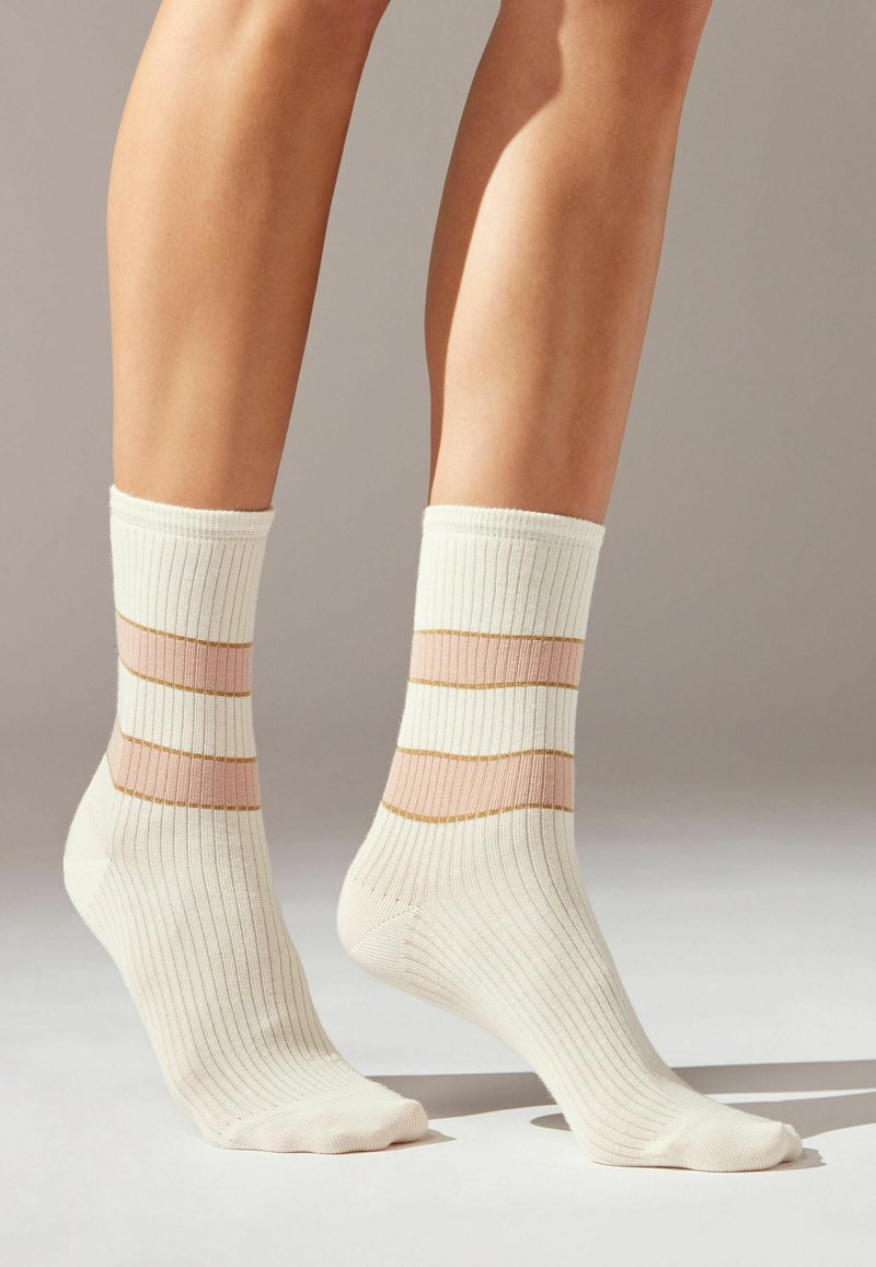 Calzedonia Socks - braun cream/beige - Zalando