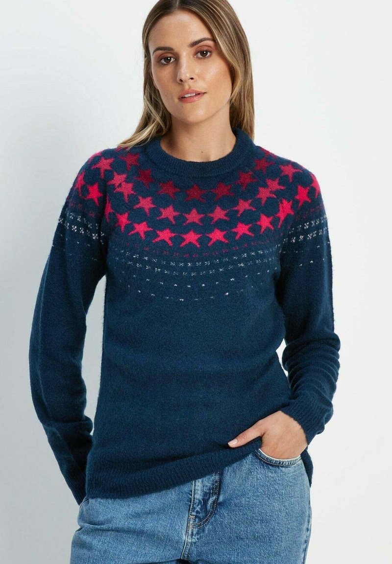 TOG24 LARISA - Jumper - starry night/blue - Zalando.co.uk
