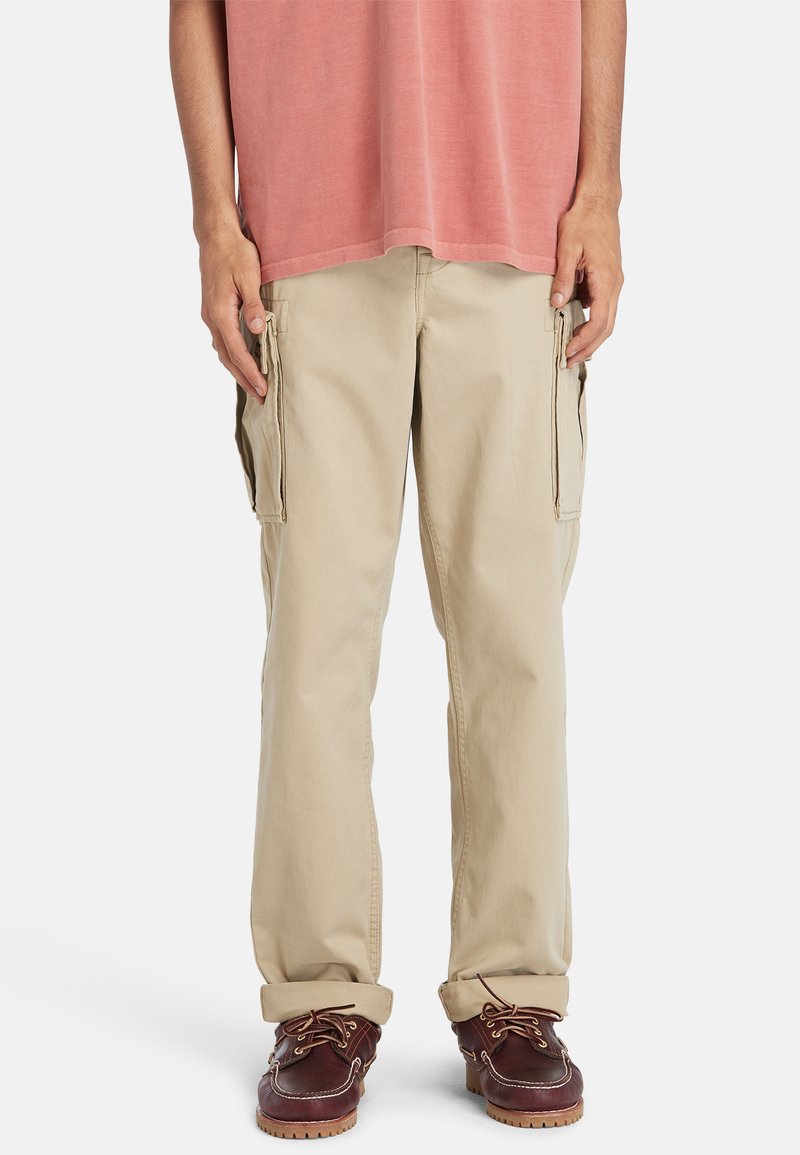 Timberland TWILL - Pantalones cargo - lemon pepper/beige - Zalando.es
