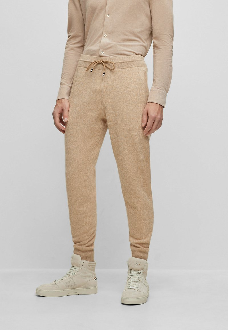 BOSS ONESTINO - Pantalon de survêtement - beige one/beige - ZALANDO.FR
