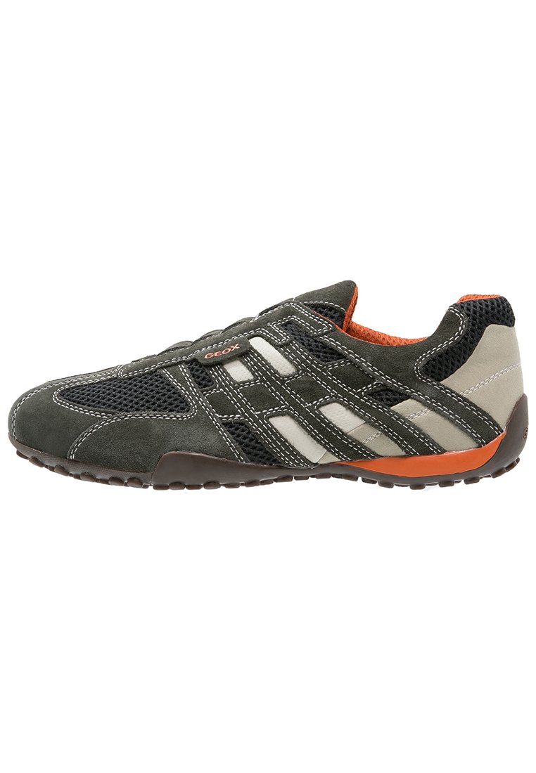 Geox SNAKE - Slippers - dark grey/grå - Zalando.no