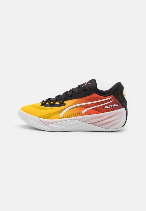 Puma STEWIE 3 DAWN IN ‘CUSE - Basketballsko - yellow sizzle/fluro peach ...