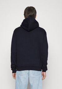 Les Deux BLAKE HOODIE - Sweatshirt - dark navy/ivory/dunkelblau - Zalando.de