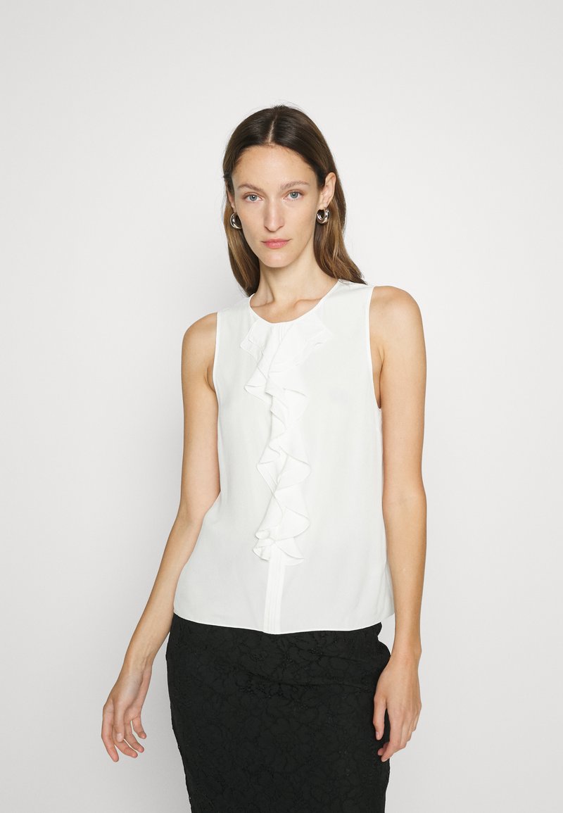 Patrizia Pepe CAMICIA - Top - bianco/weiß - Zalando.de