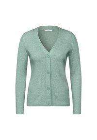 Cecil MIT STRUKTUR - Cardigan - grün/verde chiaro screziato - Zalando.it