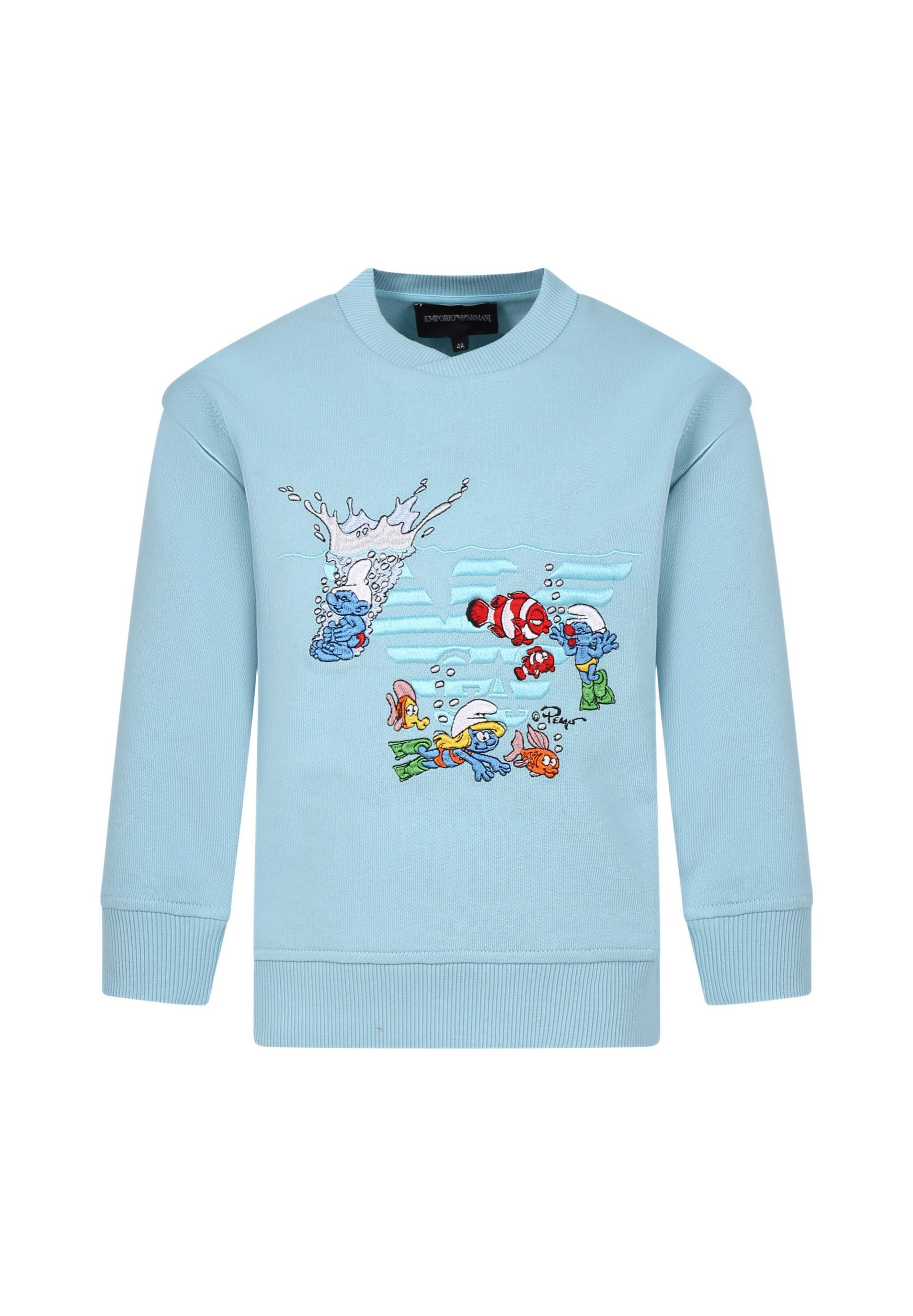 Armani junior sweatshirt store