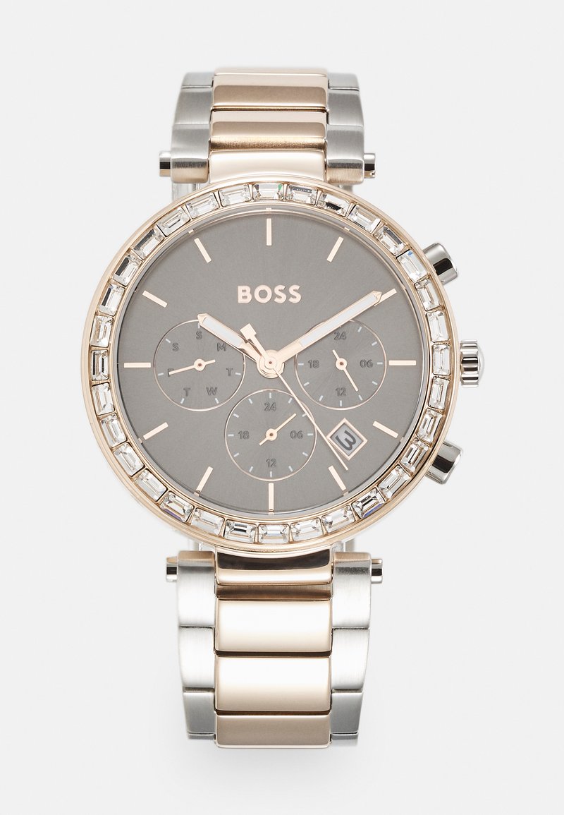 BOSS Uhr - rosegold-coloured/silver-coloured/grey/roségoldfarben ...