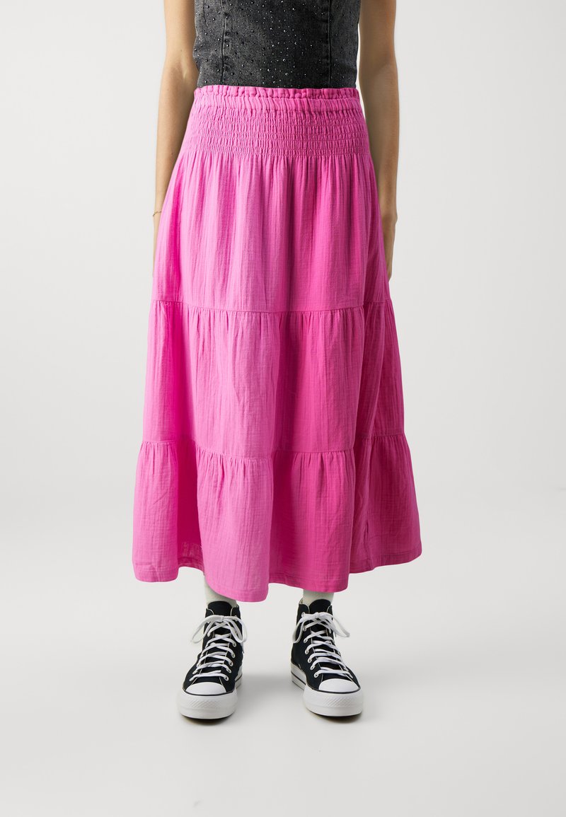 GAP PULL ON SKIRT - Maxi skirt - indie pink/pink - Zalando.co.uk