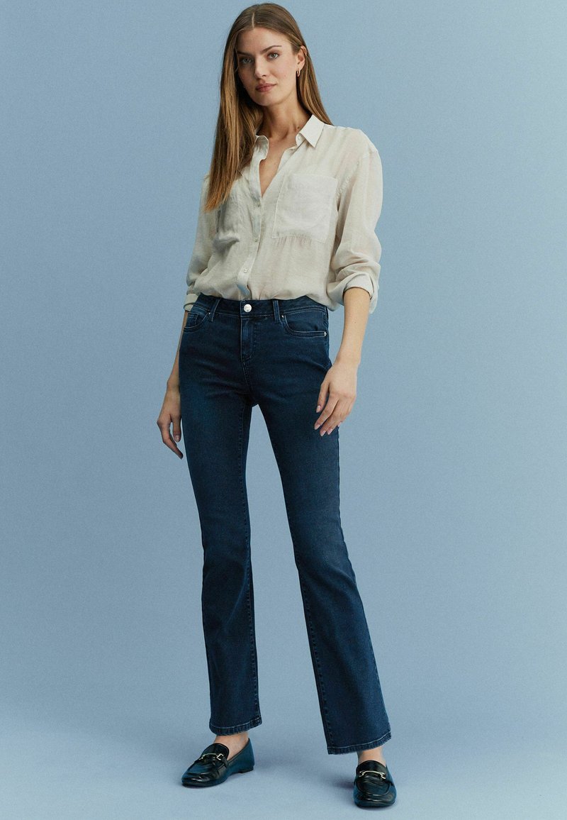 Next Jeans Bootcut - washed inky blue/blau - Zalando.ch