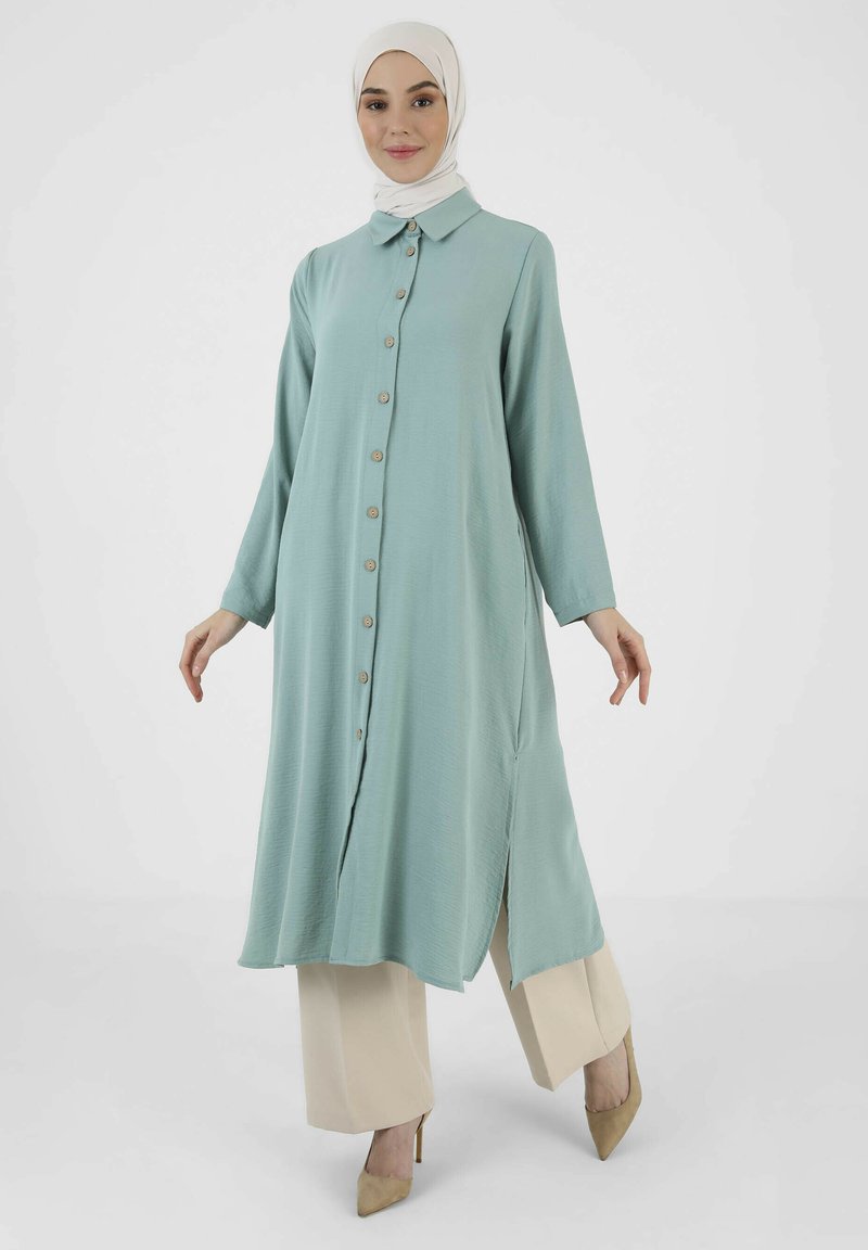 Modanisa REFKA CASUAL - Shirt dress - green - Zalando.ie